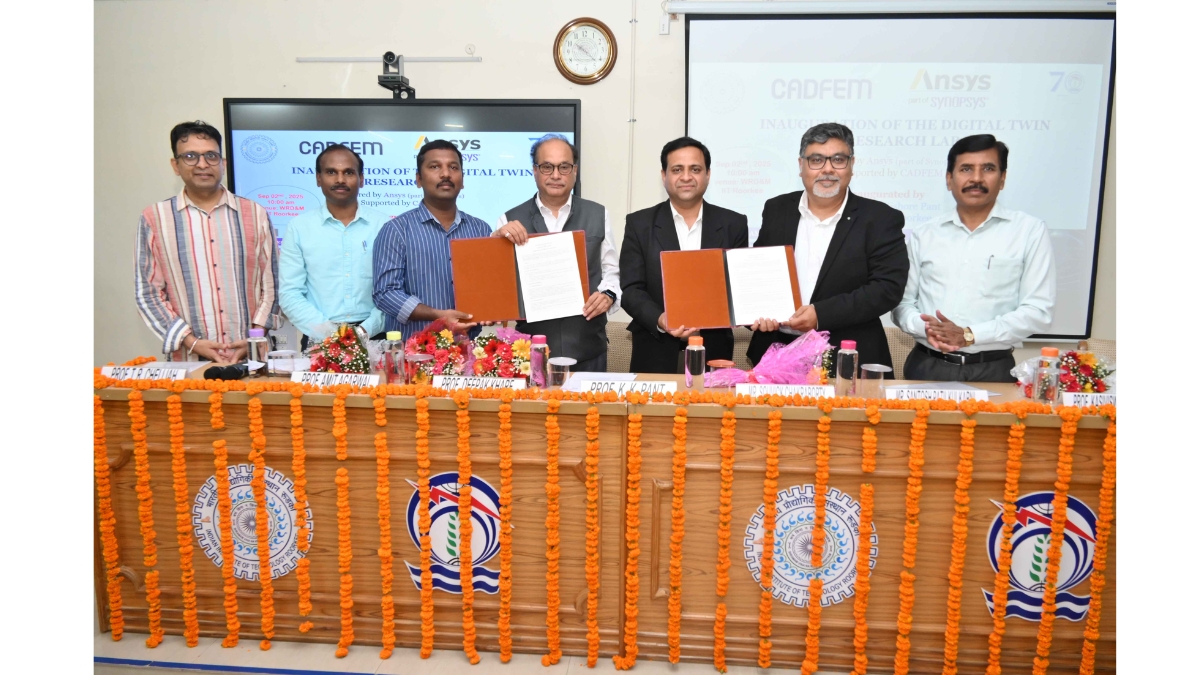 CADFEM India and IIT Roorkee Launch Pioneering Digital Twin Lab to ...